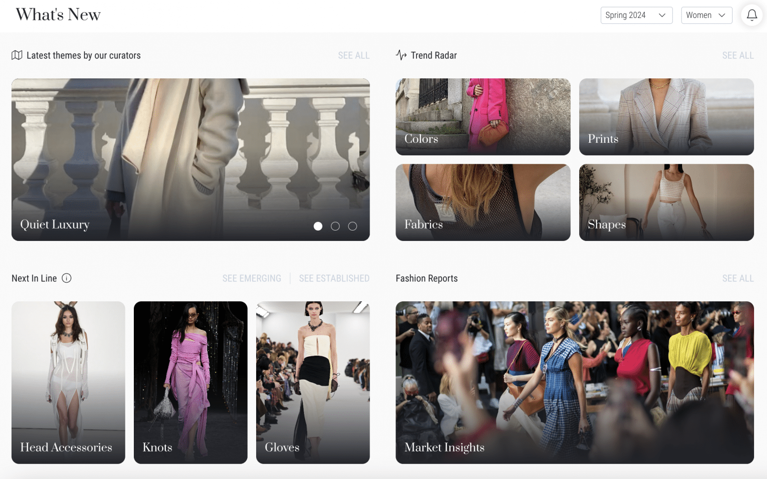 Trend forecasting for fashion, sportswear, and luxury